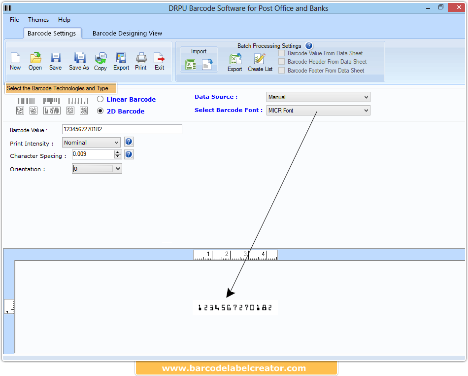 Barcode Label Creator Post Office and Bank screenshots barcodes ...
