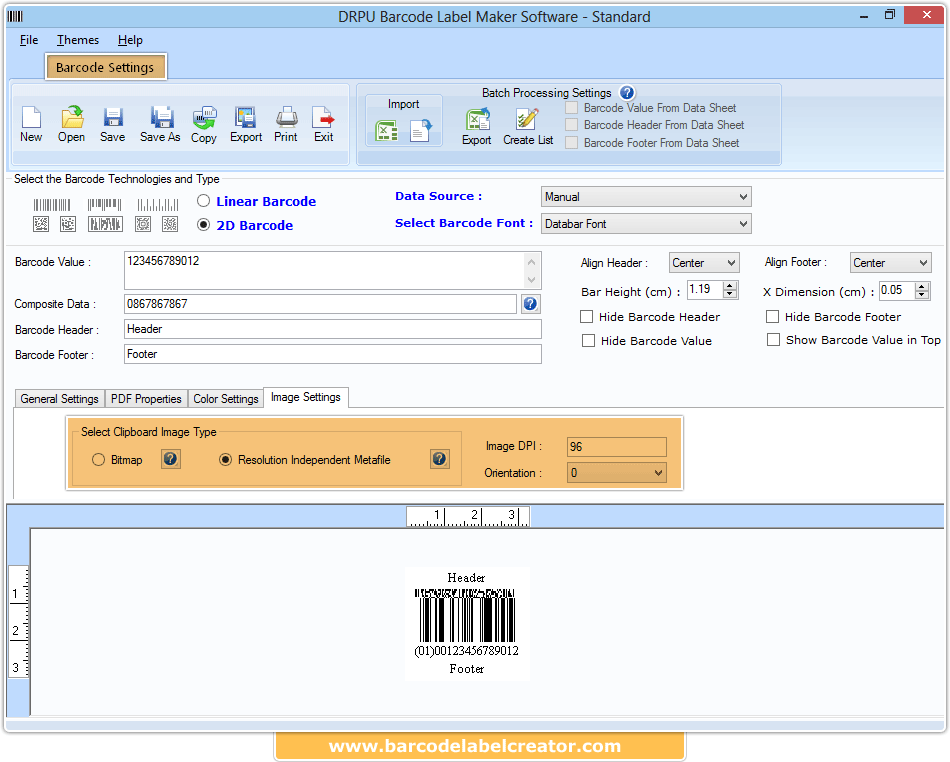 Barcode Label Creator - Standard Edition screenshots barcode maker software Barcode Label Creator - Standard Edition screenshots barcode maker software
